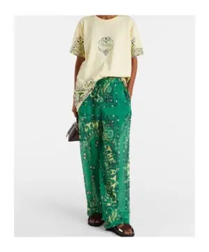 Attico Bandana Oversized Cotton Jersey T-shirt