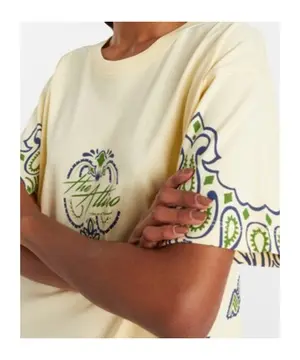 Attico Bandana Oversized Cotton Jersey T-shirt