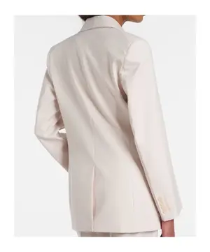 Victoria Beckham Lapel Collar Long-sleeved Blazer