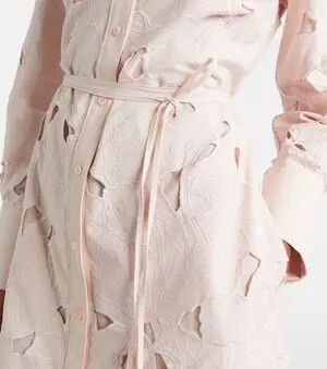 Erdem Guipure Lace Shirt Dress