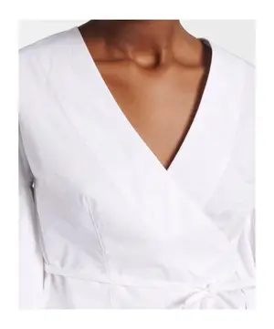 Jacquemus Paysan Cotton Poplin Wrap Top
