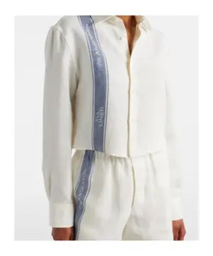 J.W.ANDERSON Cropped Linen Shirt