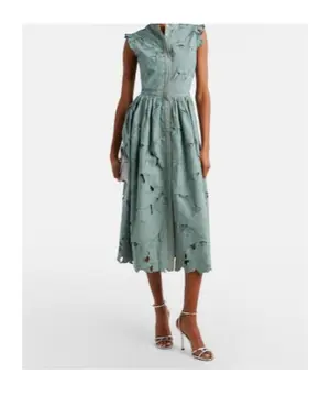 Erdem Guipure Lace Shirt Dress