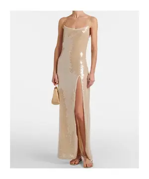Oseree Marylin Sequined Maxi Dress