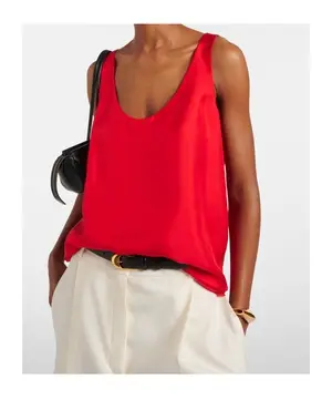 RÓHE Silk Sleeveless Top