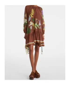 ALEMAIS Alfie Gathered Mini Dress