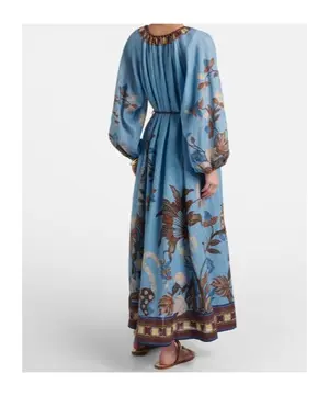 ALEMAIS Georgie Printed Beach Dress