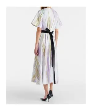 ROKSANDA Sana Printed Cotton Maxi Dress