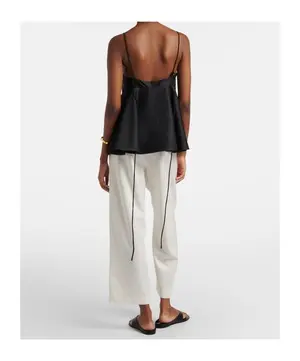 RÓHE Wool Blend Wide-leg Pants