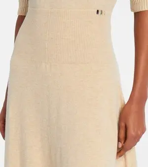 Extreme Cashmere Cashmere Blend Knitted Midi Skirt