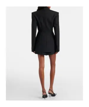 Sportmax Ghiera Belted Virgin Wool Shorts