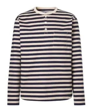 Junya Watanabe Striped T-shirt - Black