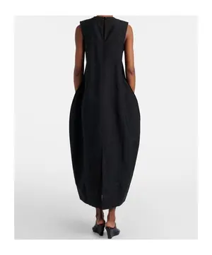 RÓHE Linen And Silk-blend Midi Dress