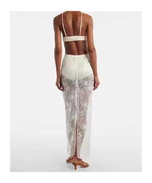 AYA MUSE Eteri Floral Lace Maxi Skirt