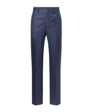 Gabriela Hearst Wool, Silk, And Linen Suit Pants - Black