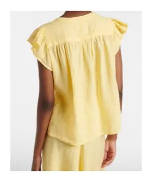 Velvet By Graham & Spencer Janey Linen Shirt