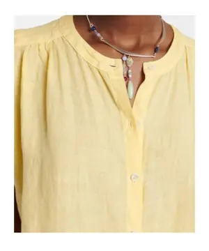 Velvet By Graham & Spencer Janey Linen Shirt