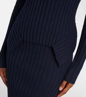 Stella McCartney Ribbed-knit Cotton Sweater