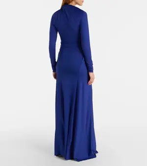 Victoria Beckham Draped Maxi Dress