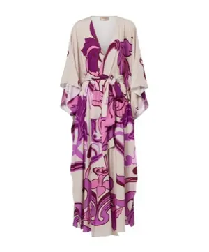 ADRIANA DEGREAS Printed Beach Cover-up - Multicolor