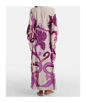 ADRIANA DEGREAS Printed Beach Cover-up
