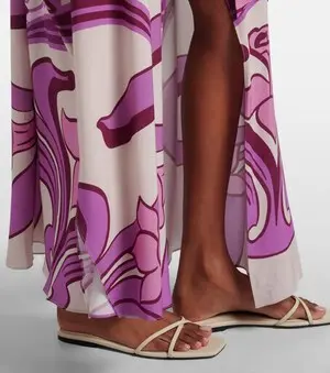 ADRIANA DEGREAS Printed Beach Cover-up