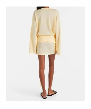 Attico Open-knit Minidress