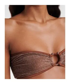 Johanna Ortiz Strapless Bikini Top