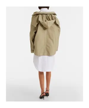 Victoria Beckham Cotton Cargo Skirt