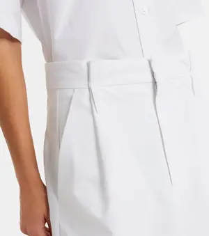 Victoria Beckham Cotton Cargo Skirt