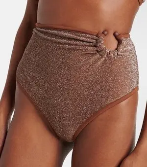 Johanna Ortiz Lamé Bikini Bottoms