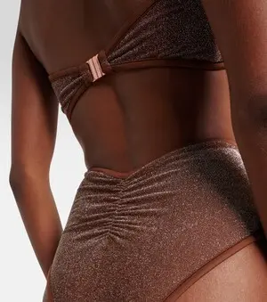 Johanna Ortiz Lamé Bikini Bottoms