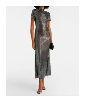 SELF-PORTRAIT Embellished Midi Dress