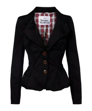 VIVIENNE WESTWOOD Cotton-blend Blazer - Black