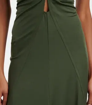 Victoria Beckham Ruched Maxi Dress