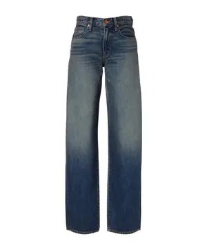 SLVRLAKE Tess Faded Wide-leg Jeans - Blue