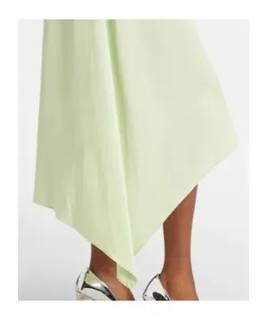 Stella McCartney Envers Satin Midi Dress