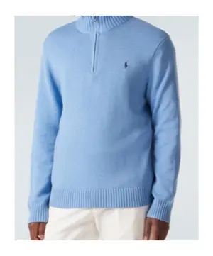 Polo Ralph Lauren Cotton Half-zip Sweater