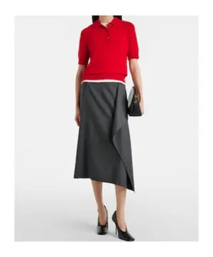 Victoria Beckham Short Sleeve Polo Shirt