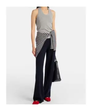 Extreme Cashmere Jerry Cotton And Cashmere Jersey Top