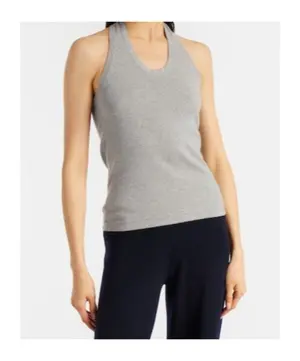 Extreme Cashmere Jerry Cotton And Cashmere Jersey Top