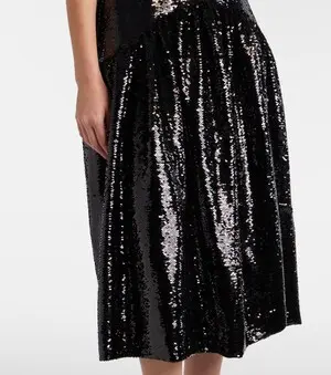 Simone Rocha Sequined Cocktail Dress
