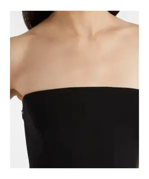 FERRAGAMO Draped Bustier Dress