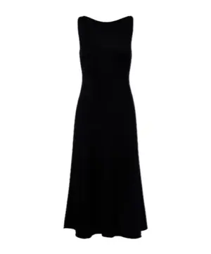 Extreme Cashmere N 468 Gabrielle Wool-blend Midi Dress - Black