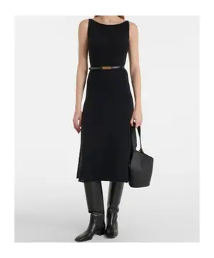 Extreme Cashmere N 468 Gabrielle Wool-blend Midi Dress