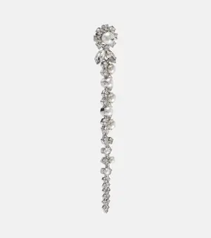 Simone Rocha Embellished Faux Pearl Drop Earrings
