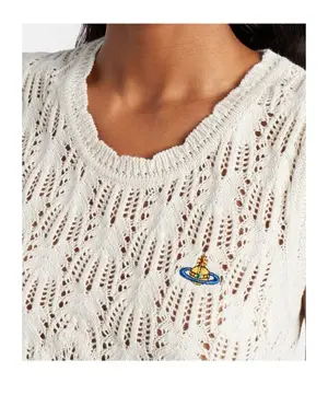 VIVIENNE WESTWOOD Cropped Cotton Vest