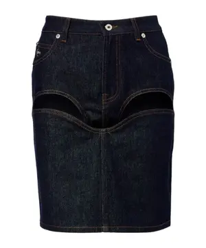 JEAN PAUL GAULTIER Denim Mini Skirt