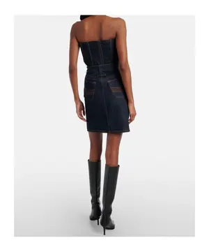 JEAN PAUL GAULTIER Denim Mini Skirt