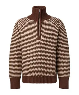 Studio Nicholson X Aaron Levine Bristol Virgin Wool Sweater - Brown